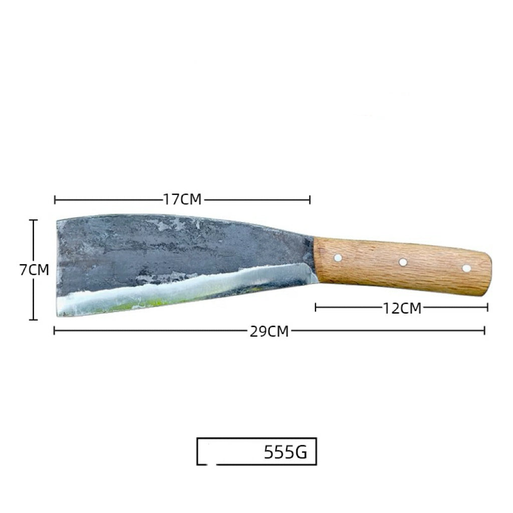 FC9002 Handmade Forge Wood Cutting Knife – Focuser Carving