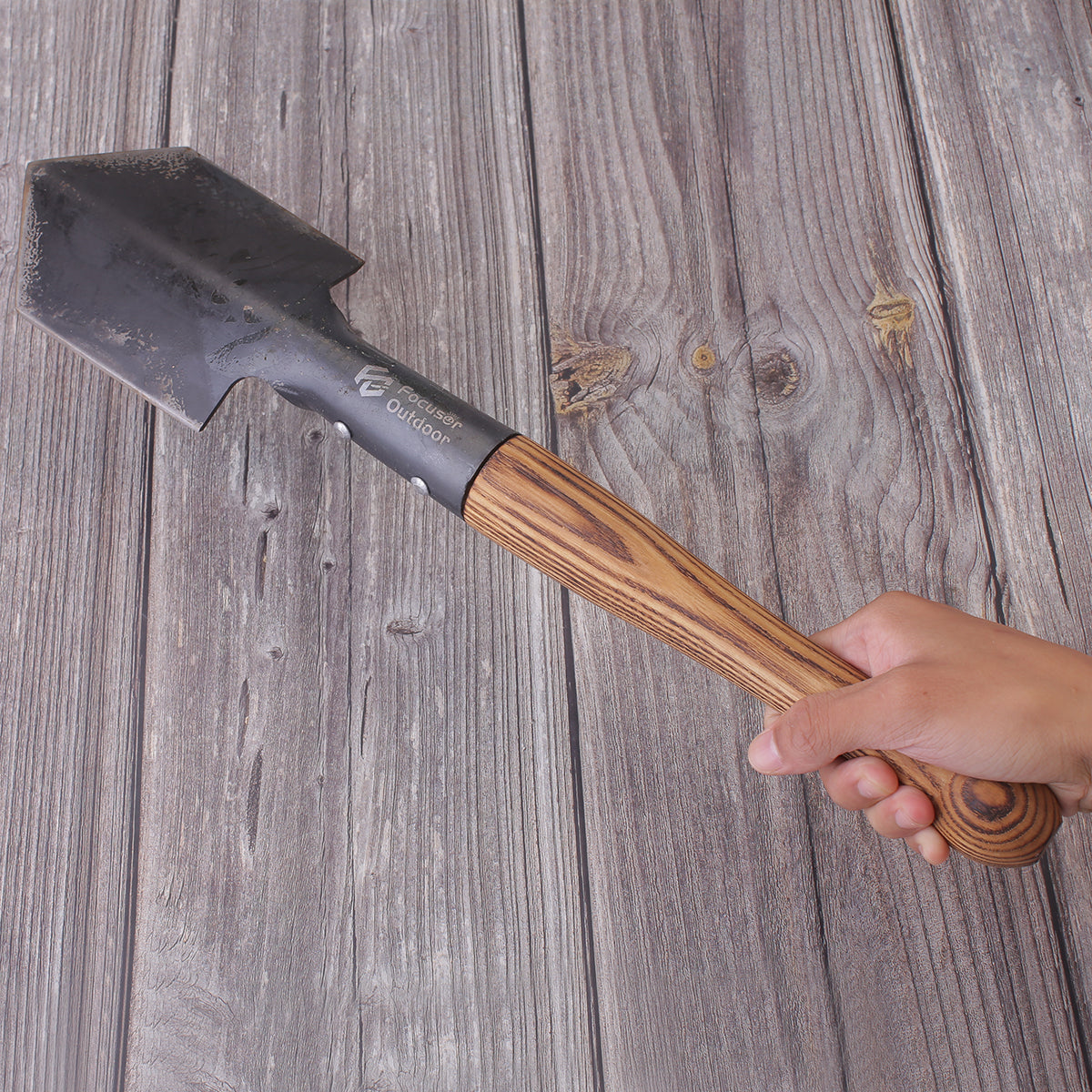 Handmade Forge Outdoor Sharp Trowel With Sheath – Focuser Carving