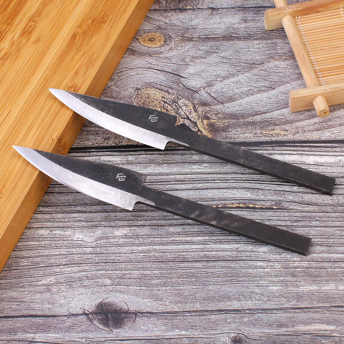 Handmade Sloyd Knife 52100 Blade 61mm FC105 – Focuser Carving
